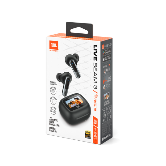 JBL Live Beam 3 | True wireless noise-cancelling closed-stick earbuds