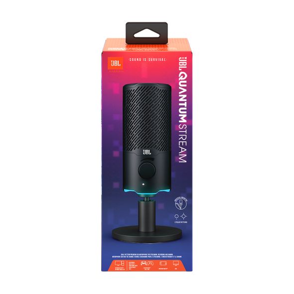 JBL Quantum Stream | Dual pattern premium USB microphone for streaming ...