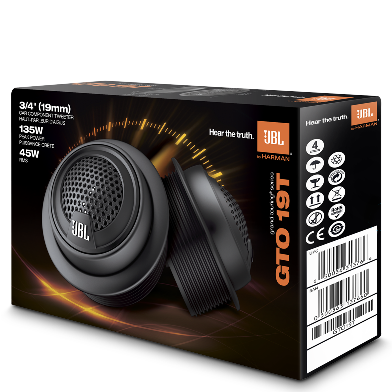 GTO19T | The JBL sound experience you love, right in your car.